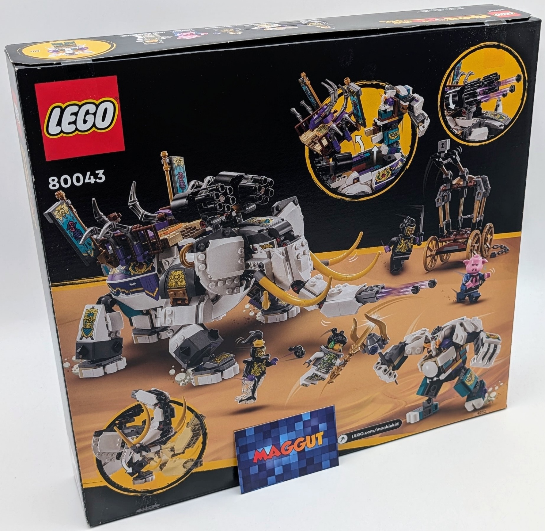 Maggut - LEGO® Monkie Kid Yellow Tusk Elephant